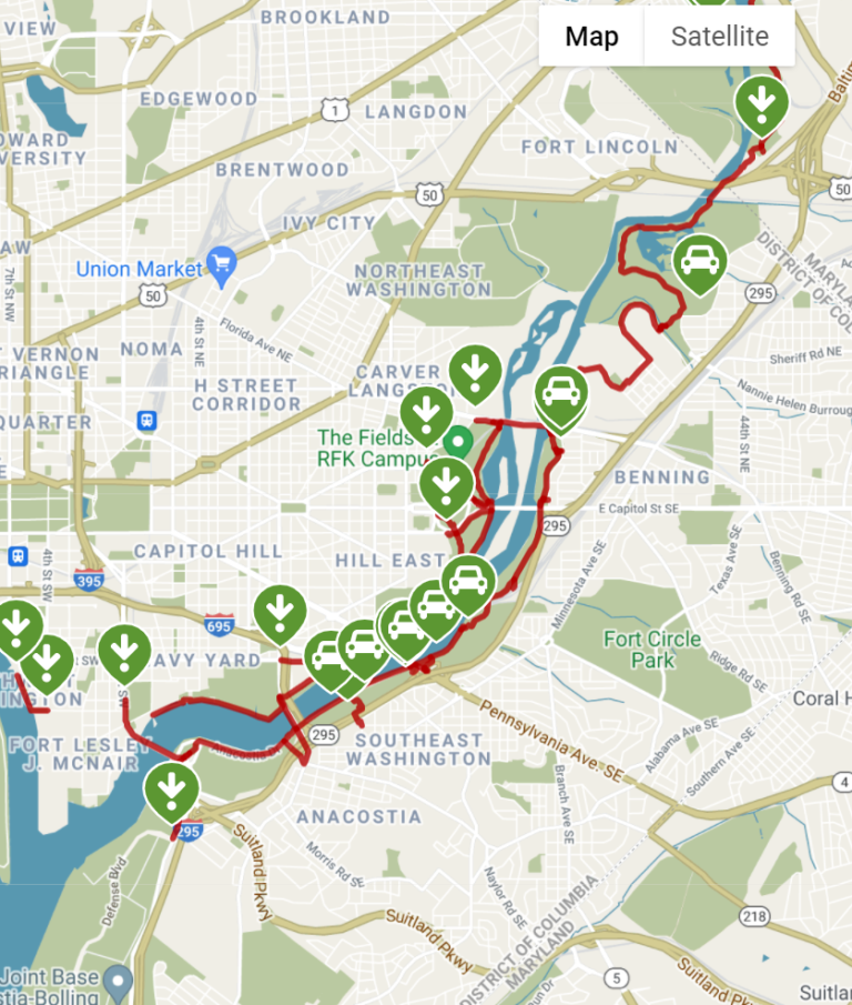 Anacostia River Trail - Washington, DC - Bike Rides & Breweries